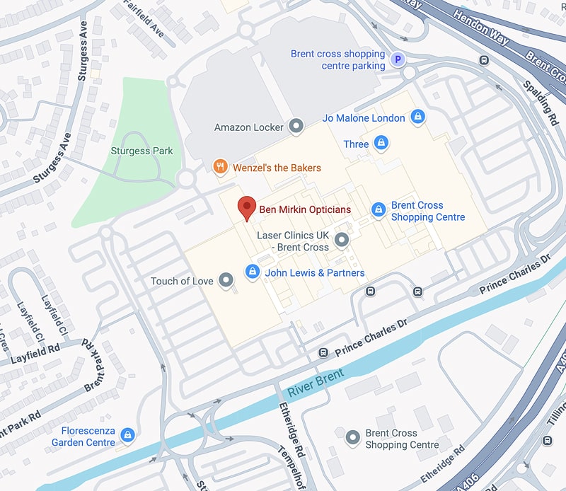 Contact Us | North West London, Ben Mirkin Opticians